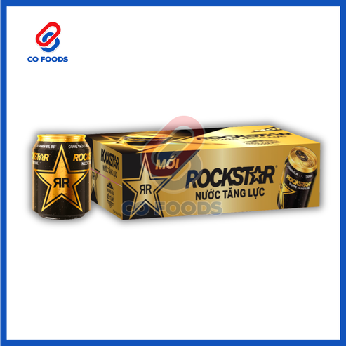 Rockstar Energy Drink 250ml – Box of 24 Cans | CO FOODS